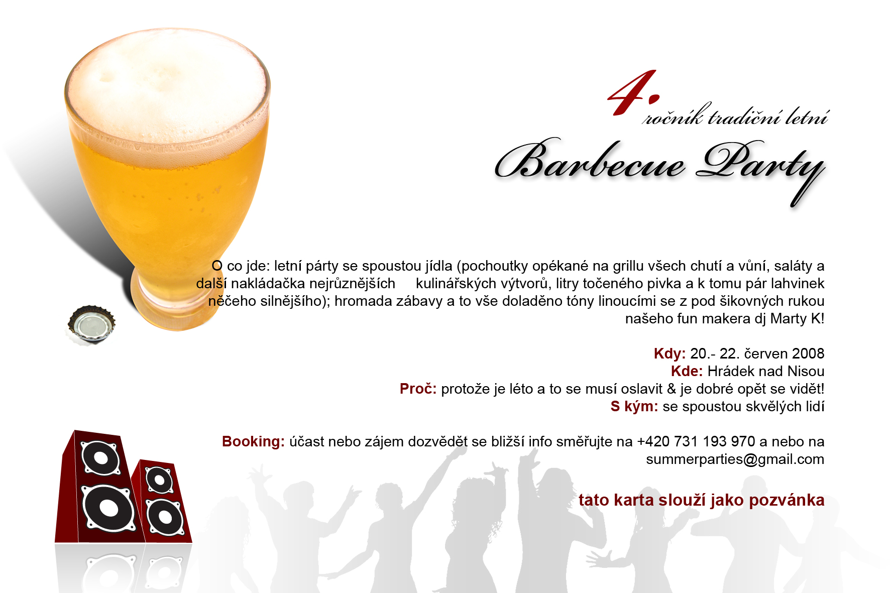 Summer Party 2008 :: mates webnode space